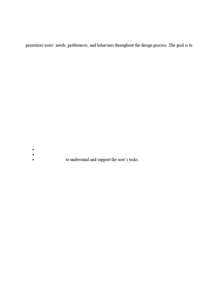 User-Centered Design (UCD) in HCI | PDF