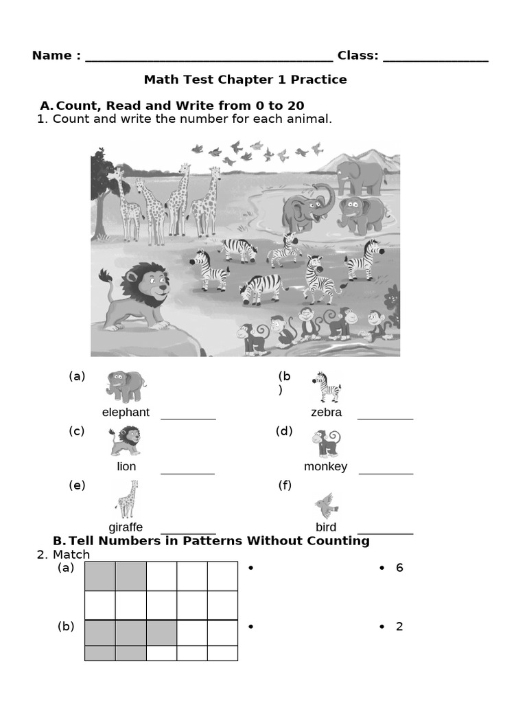 Chapter 1 Test Practice | PDF