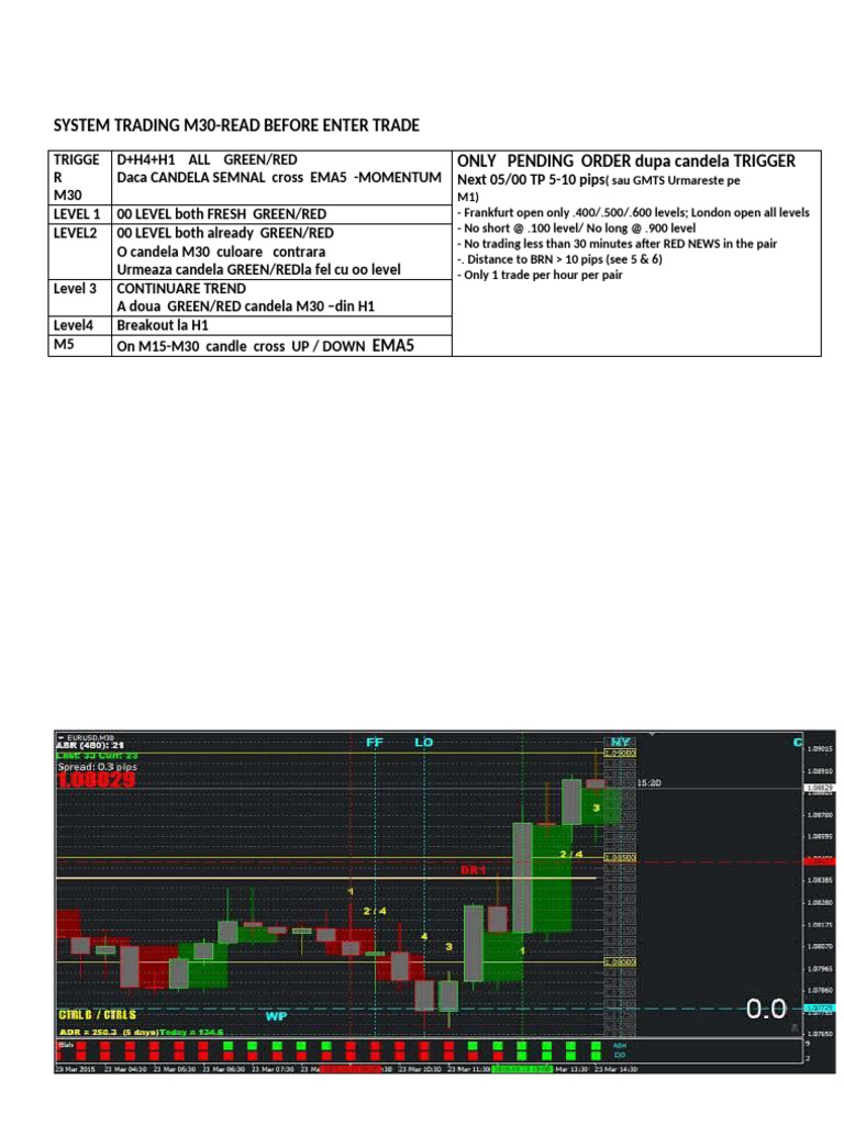 Forex Trading Strategy Guide M30 | PDF