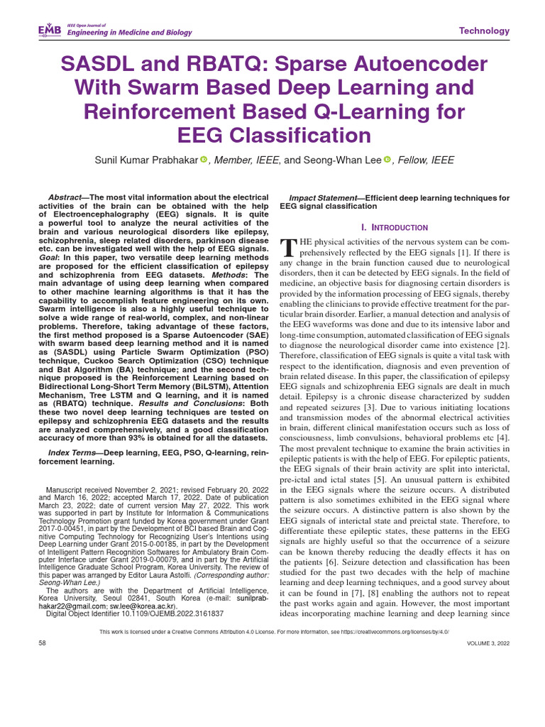 Sasdlandrbatqsparseautoencoderwithswarmbaseddeeplearningandreinforcementbasedq