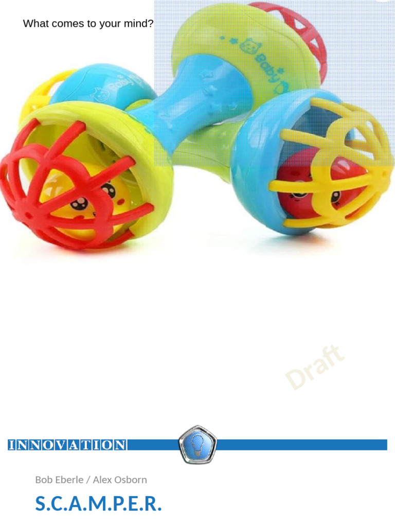 SCAMPER: Innovation Brainstorming Tool | PDF