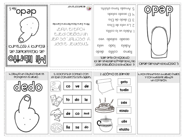 Mi Librito No. 5 Dedo | PDF