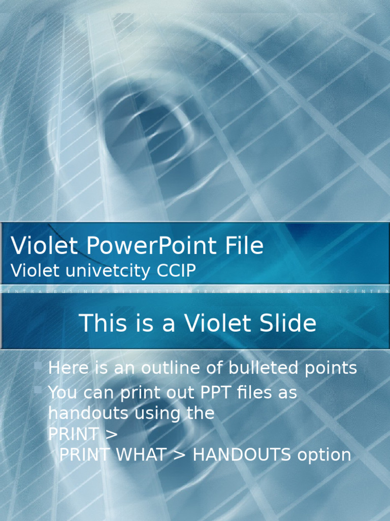 Violet Print History | PDF