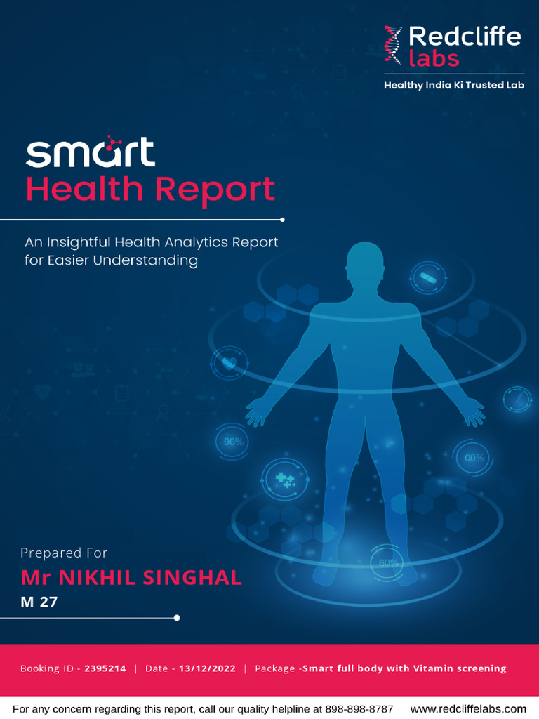 Redcliffe Labs | PDF | Thyroid Stimulating Hormone | Hypothyroidism
