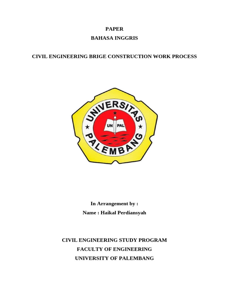 tgs bhs inggris | PDF | Bridge | Deep Foundation