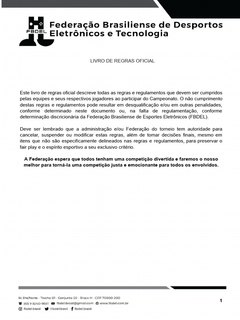 Regras da Liga IGXP 2025 de LoL | PDF | Concorrência | Publicidade