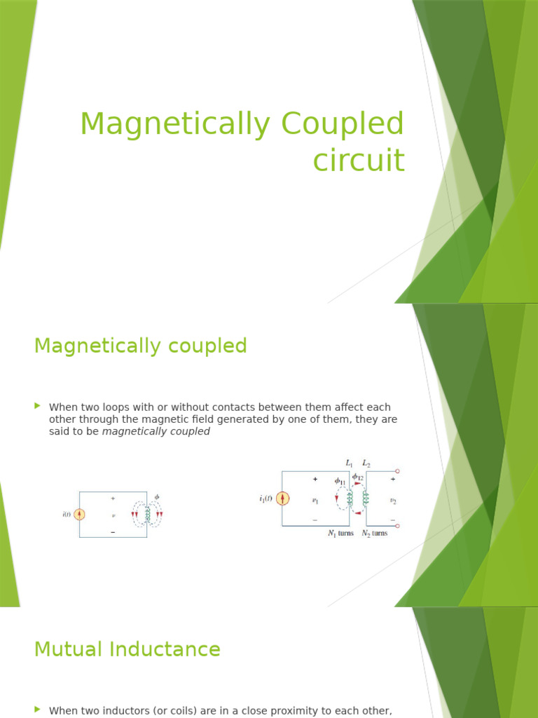 Magnetically Coupled Circuits Guide | PDF
