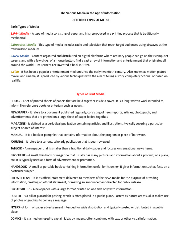 MIL-Lesson | PDF | Mass Media | Newspapers