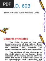 Presidential Decree No 603 PPT 1 | PDF | Child Labour | Employment