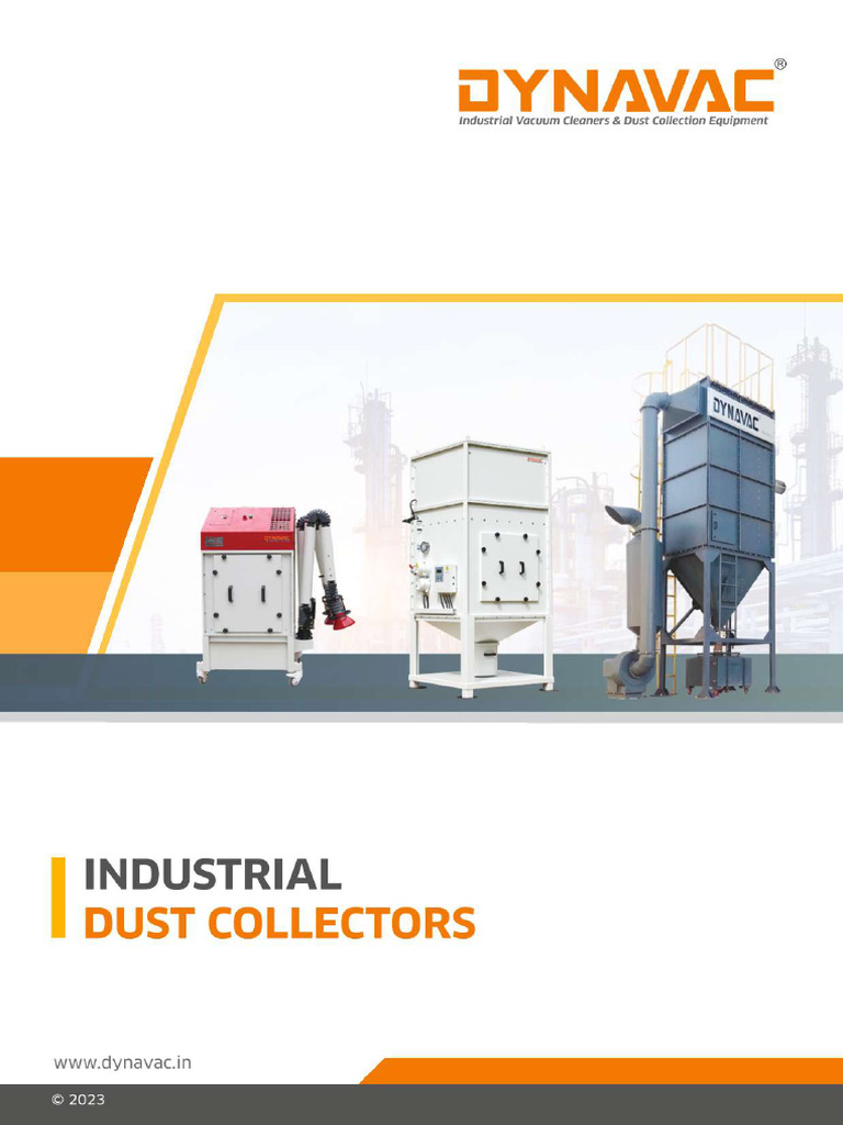 Dynavac Industrial Dust Collector Catalogue | PDF