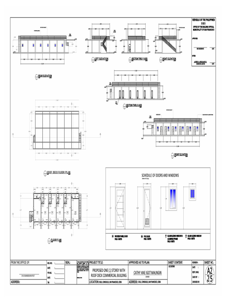 1 Storey-Commercial Building | PDF