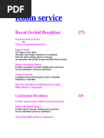 BQT Snacks Menu Package | PDF
