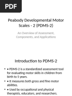 Peabody Developmental Motor Scales 2 (PDMS-2) | PDF | Validity (Statistics) | Statistics