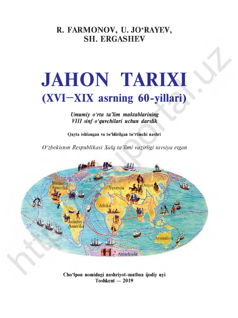 8 Sinf Jaxon Tarixi 2019 | PDF