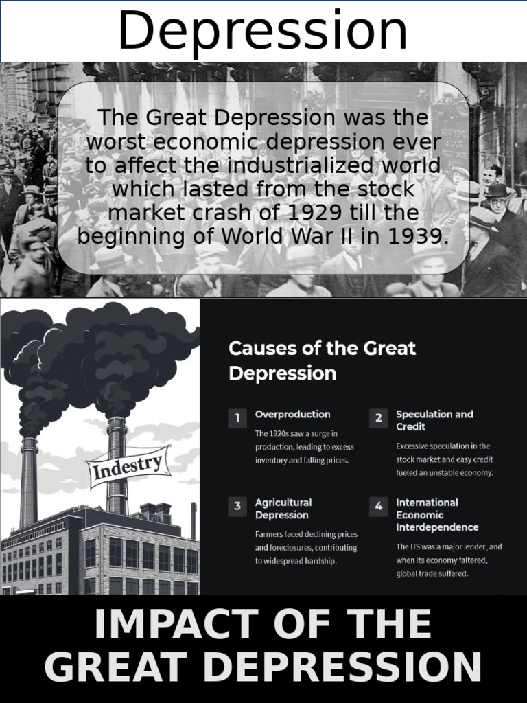 The Great Depression | PDF