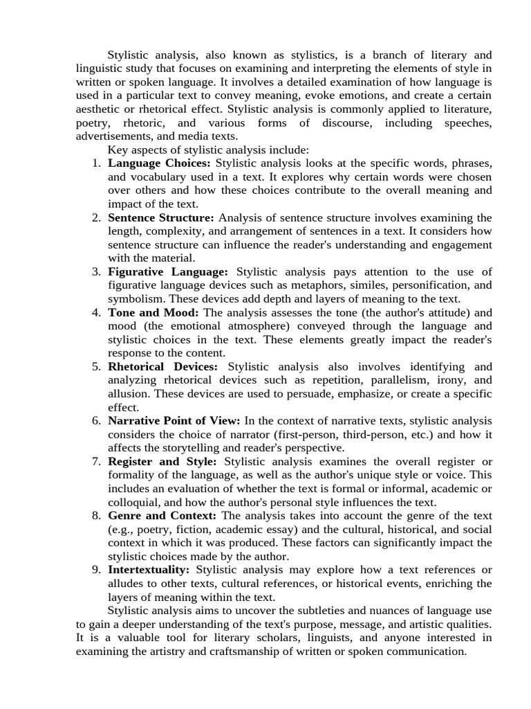 Text Interpretation .Lecture 2 | PDF | Narration | Narrative