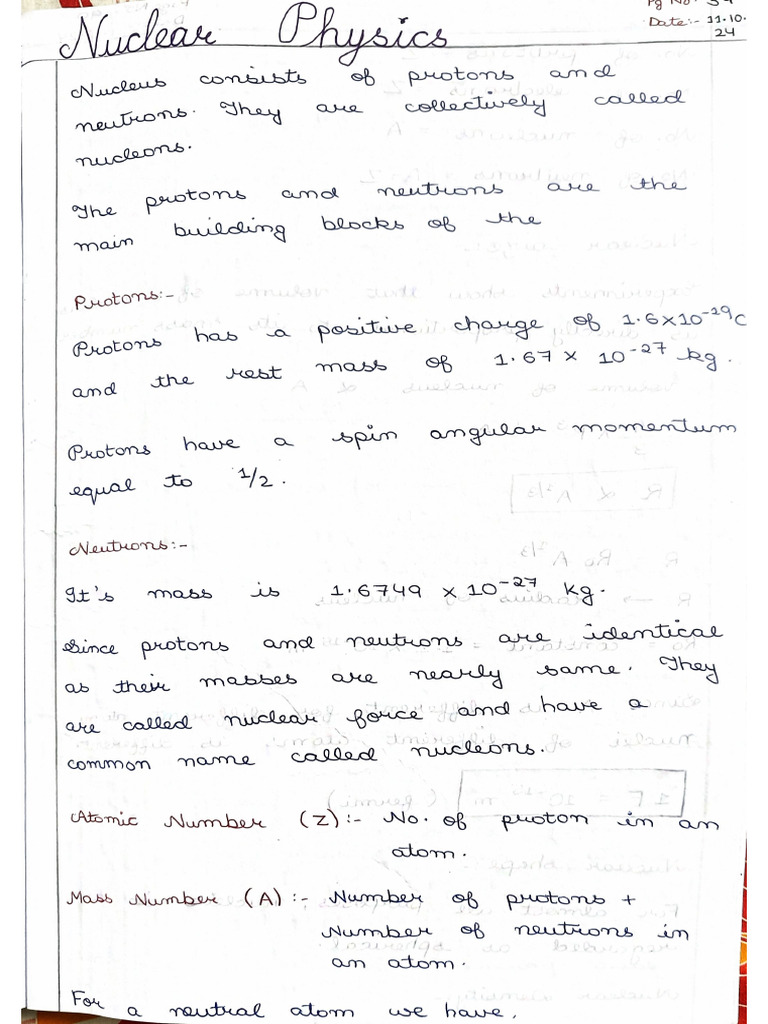 Nuclear Physics | PDF