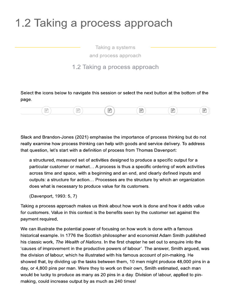 MPS - Session 1 - 2 Taking A Process Approach | PDF