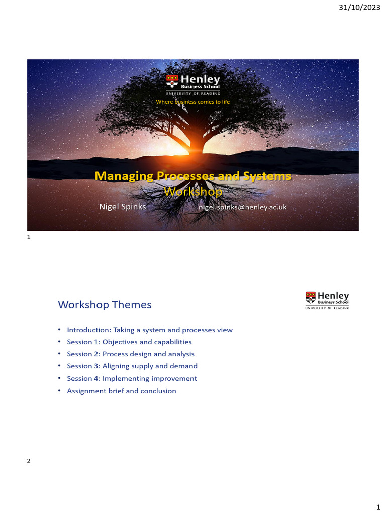 4 MPS - Workshop - Handout 2 | PDF | Low Cost Carrier | System