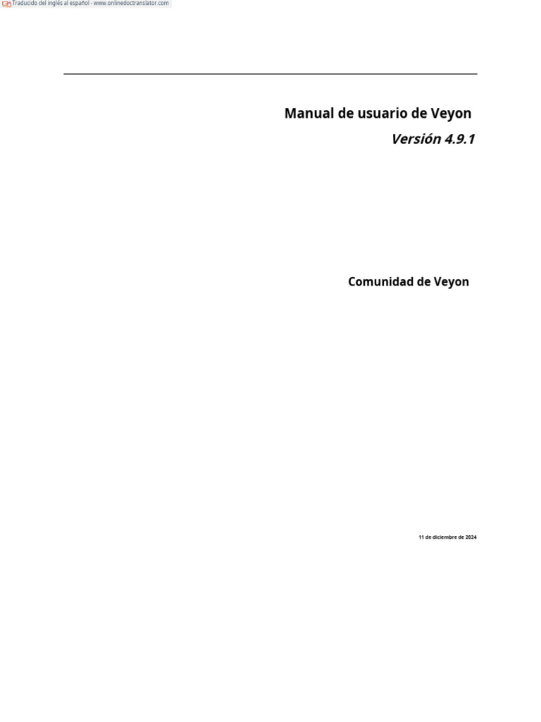 Manual de Veyon 4.9.1: Guía de Usuario | PDF | Botón (Computación ...