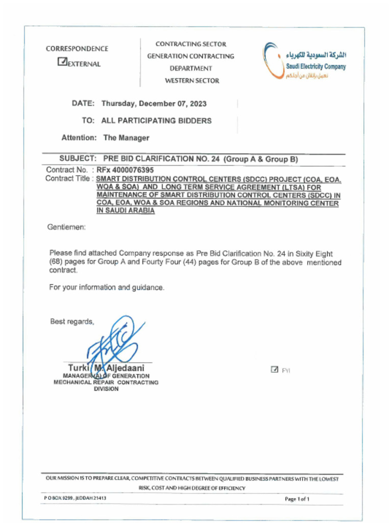 29 Pre-Bid Clarification No 24 | PDF | Telecommunications | Data Transmission