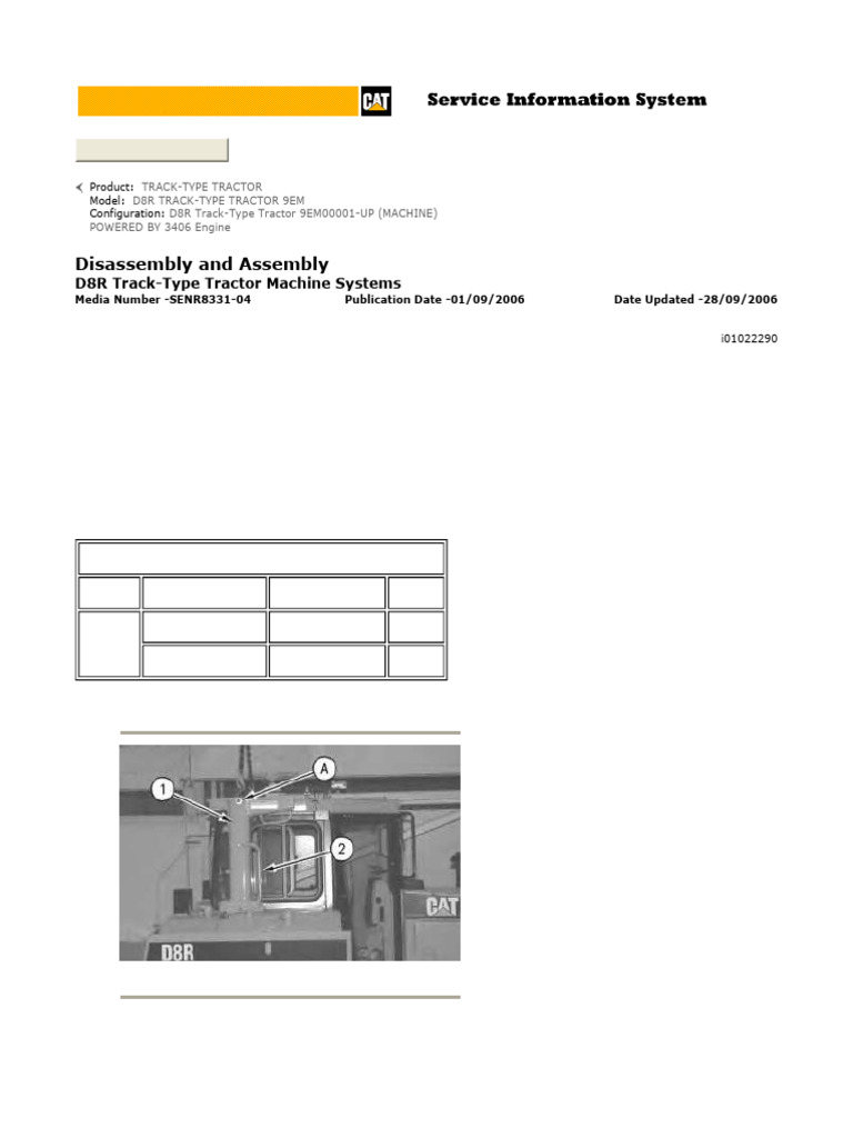 ROPS remove&install | PDF | Tractor | Agricultural Machinery