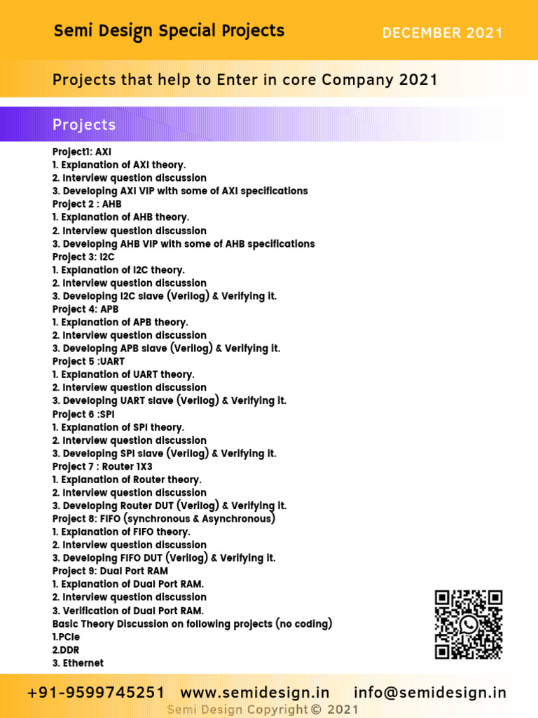 Semi Design Project 2021 1 | PDF