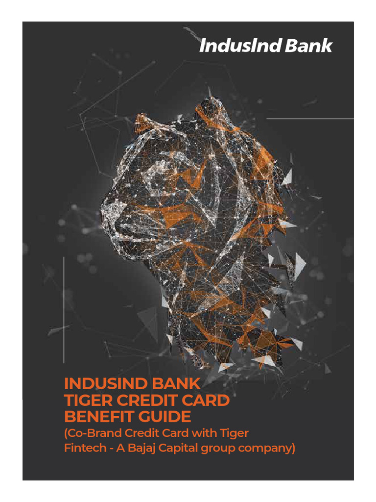 IndusInd Tiger Credit Card Benefits | PDF | Loyalty Program | Credit Card