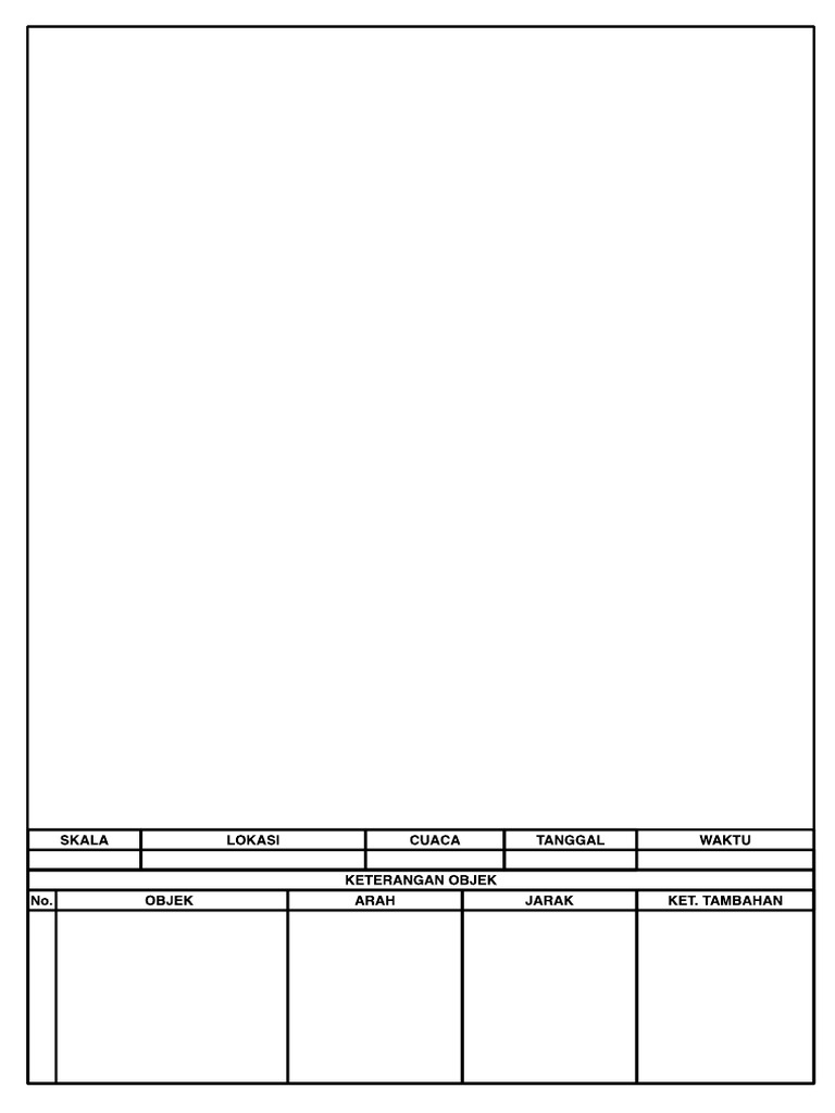 Lembar Tugas Peta Lapangan | PDF