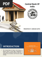 Role of RBI in Control of Credit | PDF | Reserve Bank Of India ...