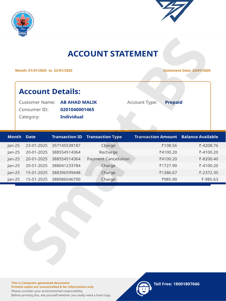 Individual Account Statement | PDF