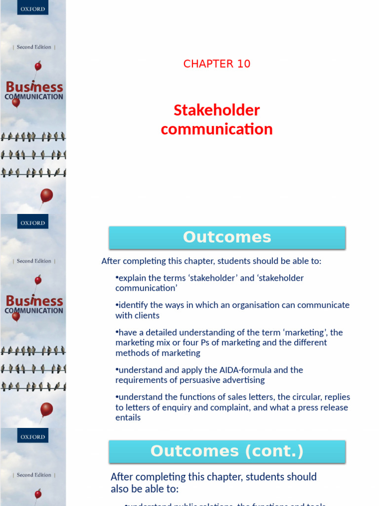 Effective Stakeholder Communication Strategies | PDF | Marketing ...