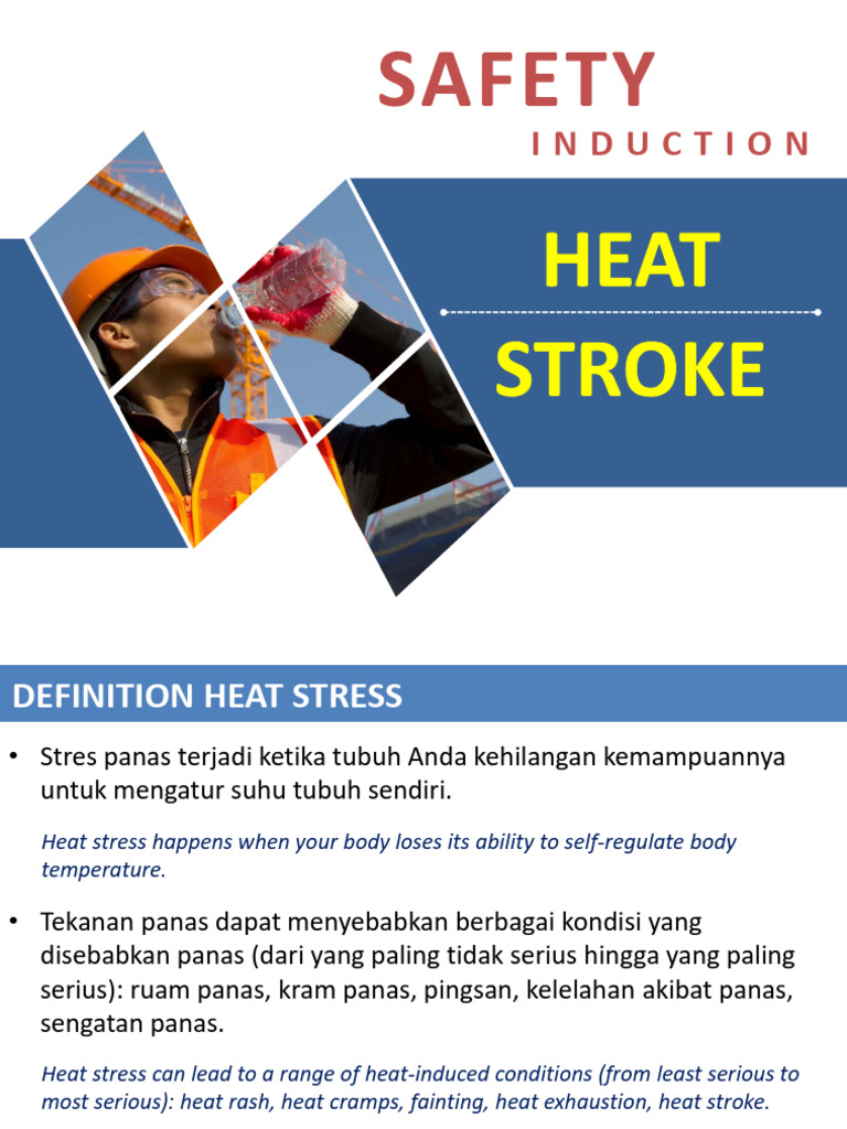 Safety Induction Heat Stroke | PDF