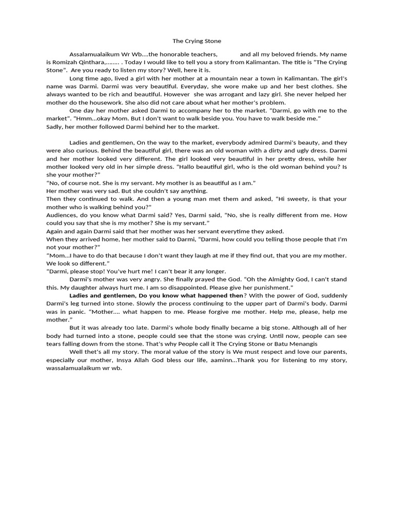 The Crying Stone - Copy | PDF