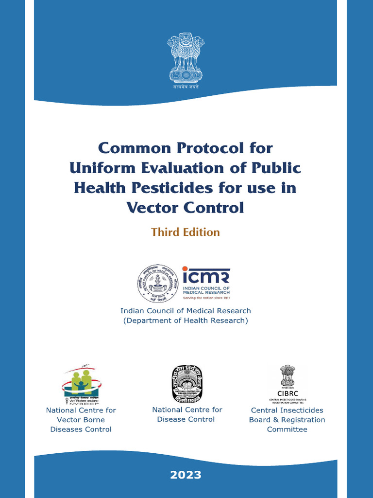 Common-Protocol -Uniform- Evaluation-Public -Health-Pesticides-Vector ...