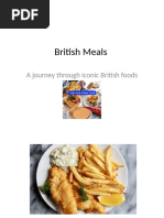 UK Meal Times and Traditions | PDF | Meal | Lunch