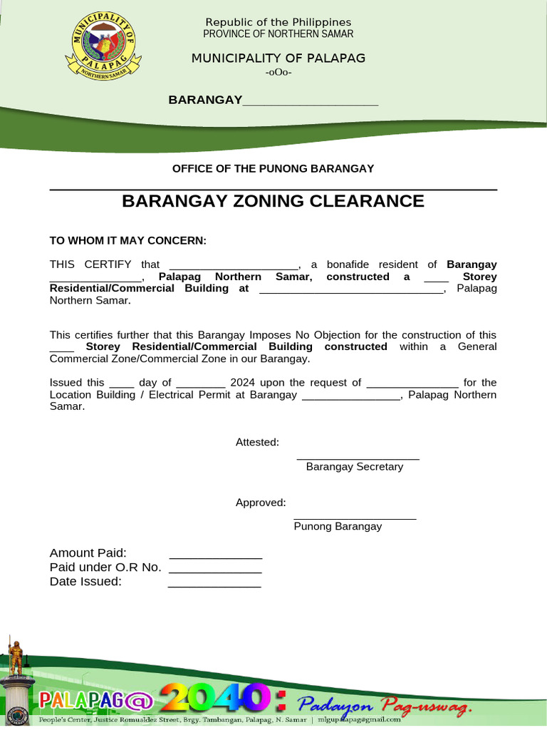 ZONING-CLEARANCE | PDF