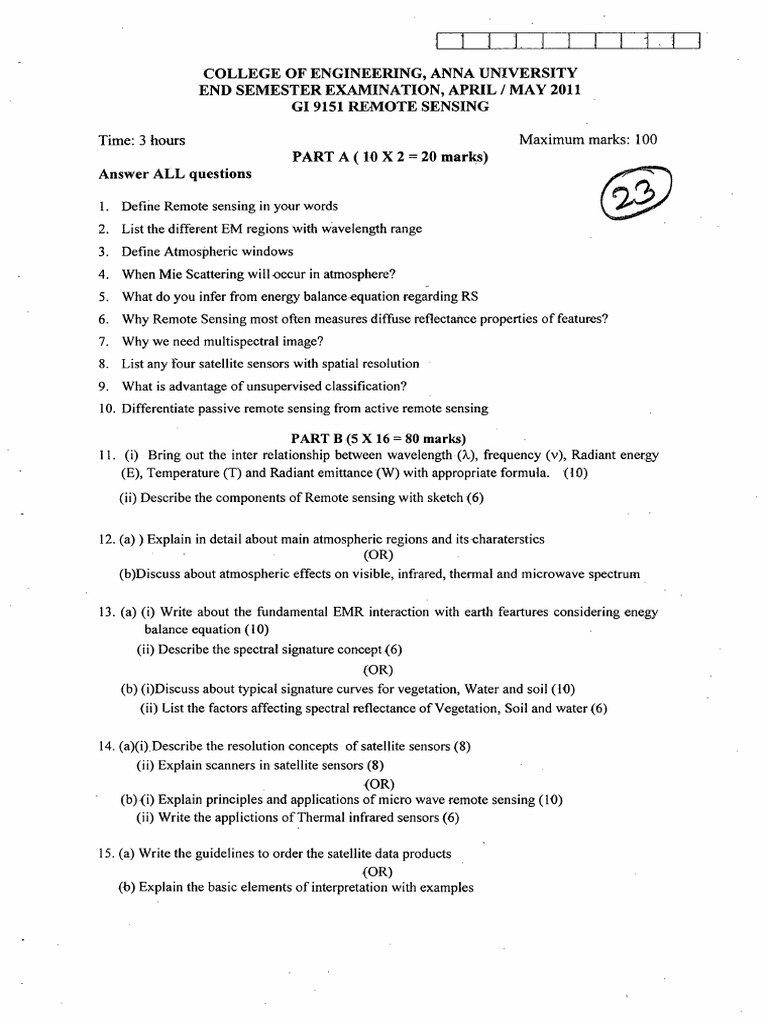 Remote Sensing | PDF