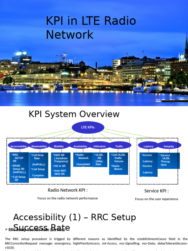 Lte Basic Kpi & Counters & Process | PDF | Digital Technology | Service ...