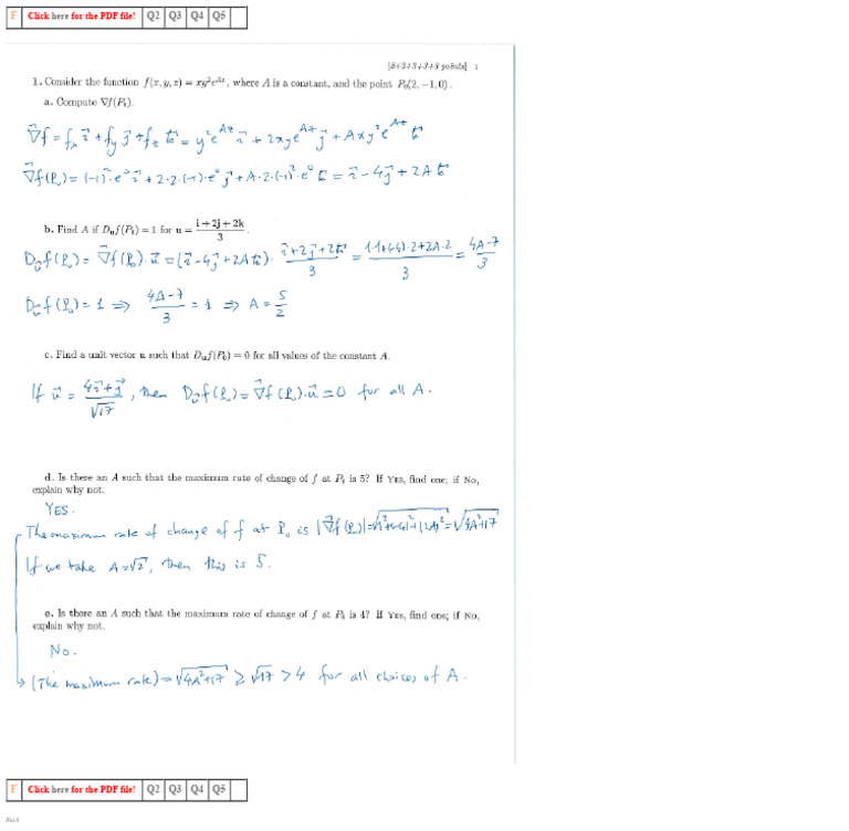 Final Exam Question 1 | PDF