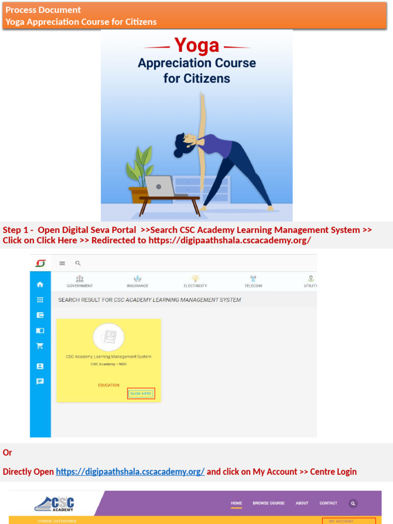 Yoga User Manual - Citizens | PDF