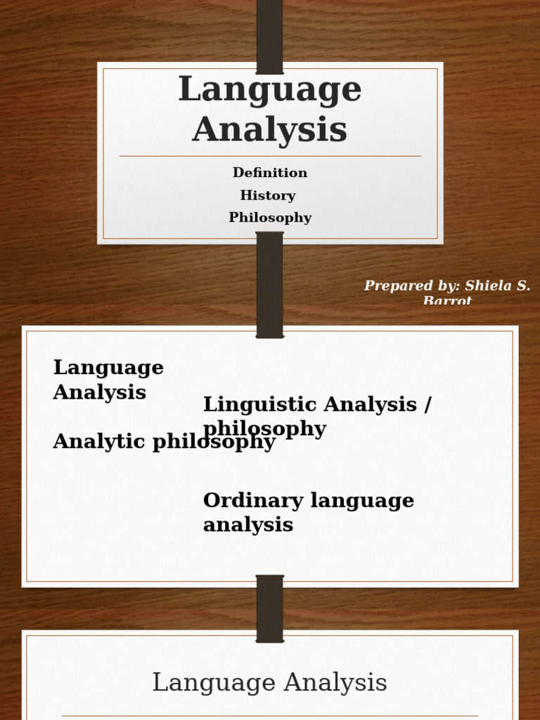 Language-Analysis | PDF | Analytic Philosophy | Semantics