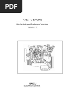 4JB1 Engine Manual | PDF