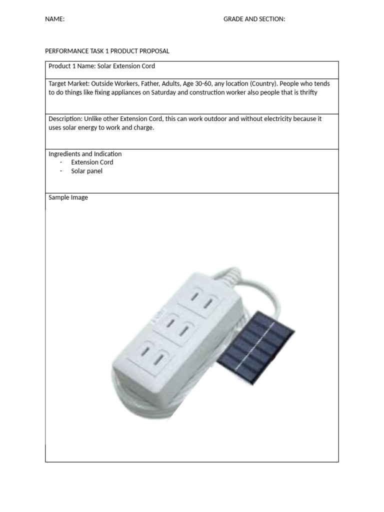 Performance Task 1 Entrep Product Conceptualization | PDF
