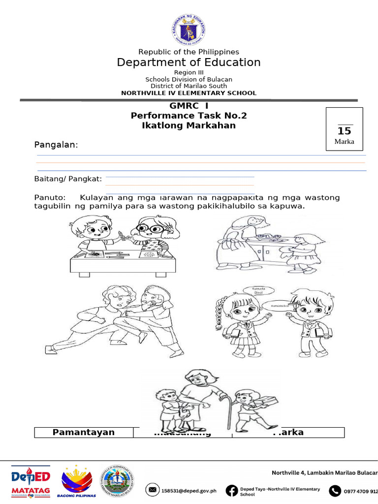 Q3 Performance Task 2 Matatag | PDF