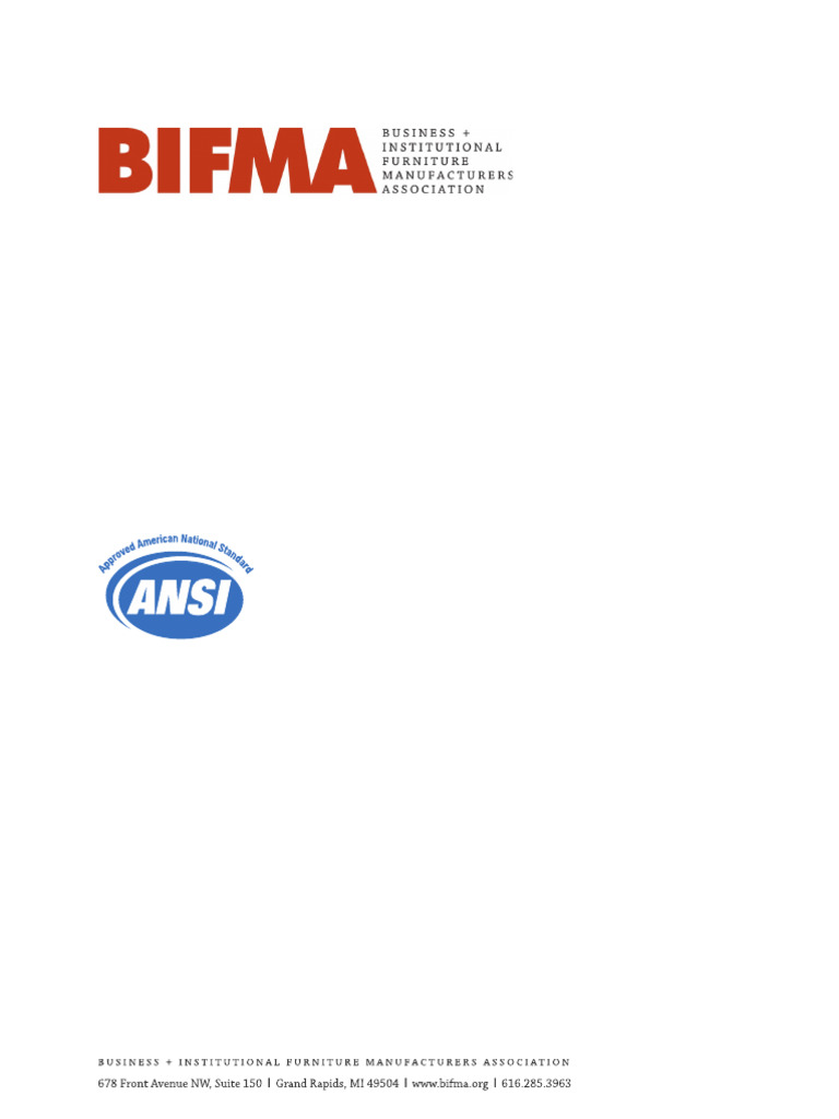 ANSI BIFMA E3 2019 | PDF | Life Cycle Assessment