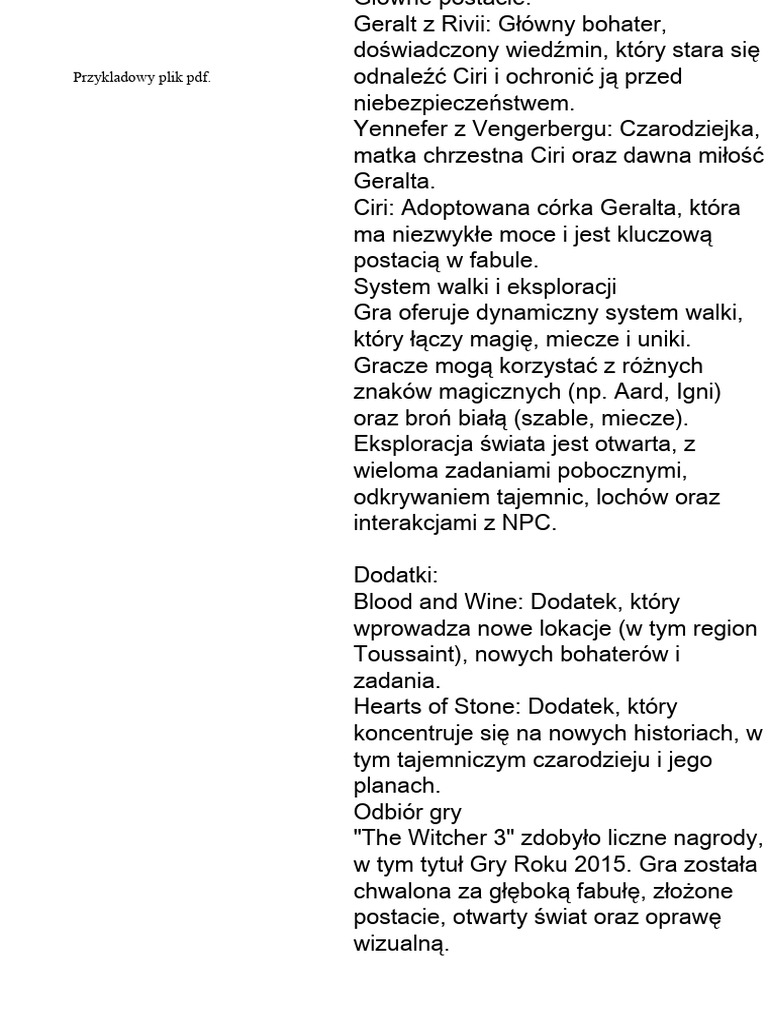 Przykladowy Plik | PDF