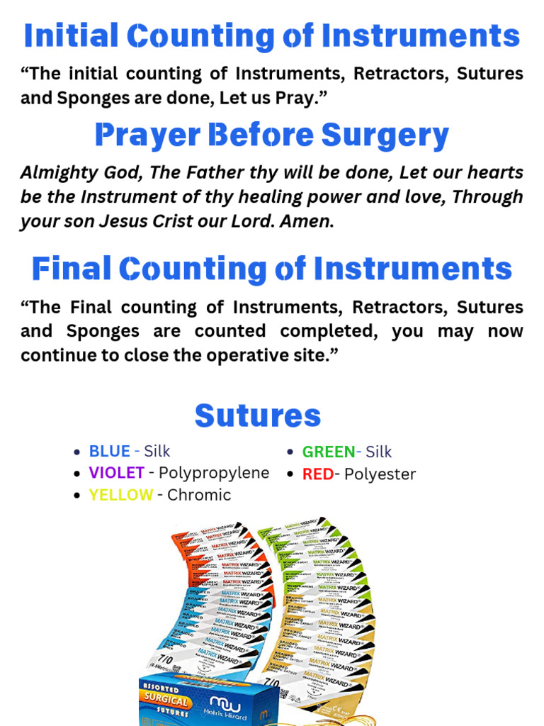 Surgical Instruments SIMC | PDF | Surgical Suture