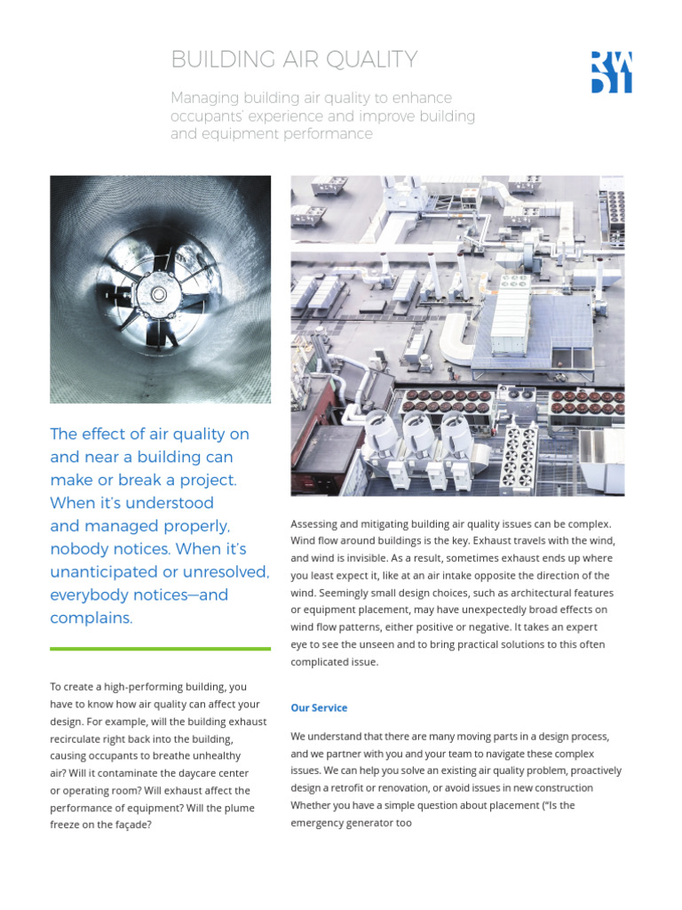Building Air Quality Management Solutions | PDF | Air Pollution | Wound