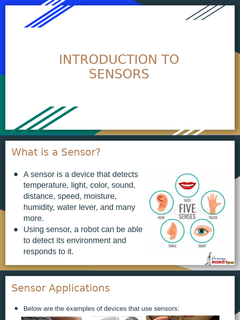 Introduction to Sensors (1) | PDF